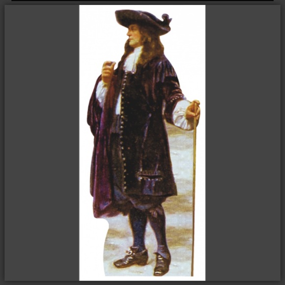 Party Supplies | William Penn Quaker Founder Of Pennsylvania Life Size ...